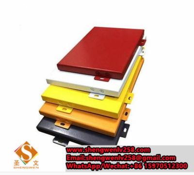 China Wood Grain Perforated Aluminum Panel for Office Decoration for sale