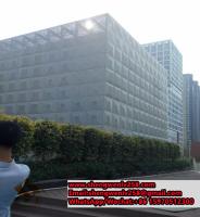 China Silver Color Aluminum Solid Panel Wall Cladding Wire Mesh Wall Panels for Building for sale