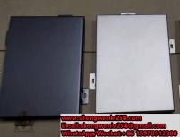 China Fabricated Metal Facade Aluminium Solid Panel for Cladding for sale
