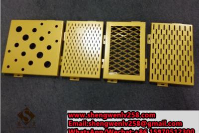 China Low Cost Aluminum Carved Plate Perforated Panel Aluminum Solid Panel for sale