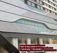 China Perforating metal screen for wall cladding solid aluminum panels for facades for sale