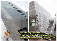 China Seamless Aluminum Column Cover Cladding Panel for Station for sale