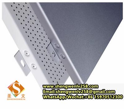 China Aluminum Alloy Perforated Wire Mesh for Curtain Walls Decoration for sale