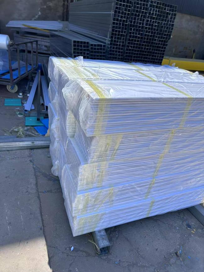 6ft High PVC Privacy Fence installation example showing seamless panels