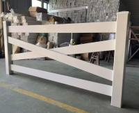Quality AOCHI Factory PVC Vinyl Horse Fence Panels For Farm Outdoor Horse Arena Fencing for sale