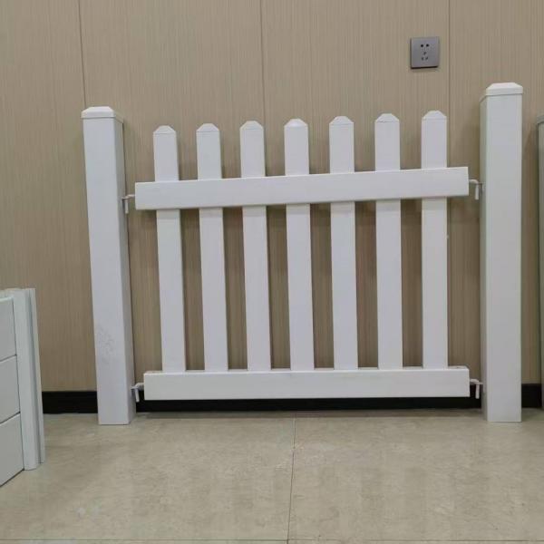 Quality Replacement 4ft High PVC White Vinyl Picket Fence For Privacy And Durability for sale