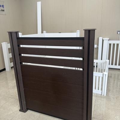 China Uv Resistance WPC Privacy Fence Screen 1.8m*1.8m Size For For Garden Enclosures for sale