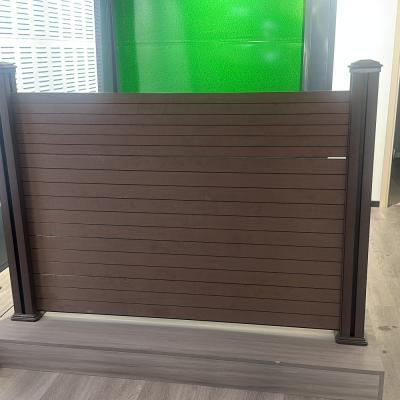 China Uv Resistance WPC Privacy Fence Screen 1.8m*1.8m Size For For Garden Enclosures for sale