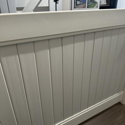 중국 녹색 재료 6 H 흰색 개인 정보 PVC 울타리 패널 UV 단독 외부 플라스틱 울타리 패널 판매용