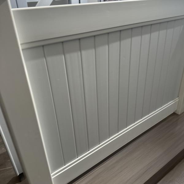 Quality UV Protection PVC Privacy Fence 1.82m High Effortless Maintenance for sale