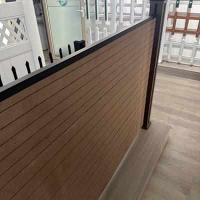 China High Strength WPC Privacy Fence Panels 1.8m*1.8m Weather Resistance for sale