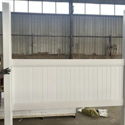 중국 자외선 보호 PVC 장식 울타리 패널 2590mm 방수 판매용