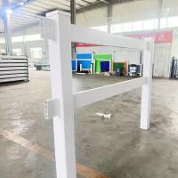 Quality Long Lasting PVC Vinyl Horse Fencing Anti Aging 1.5m 1.2m Height for sale