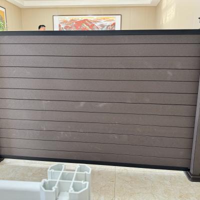 China ISO9001 Wpc Fencing Panels Wood Plastic Composite Screen for Residential for sale