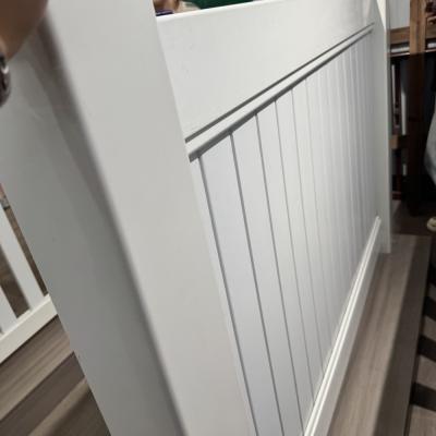 중국 친환경 PVC 프라이버시 울타리 8ft 폭 방수 비닐 흰색 프라이버시 울타리 판매용