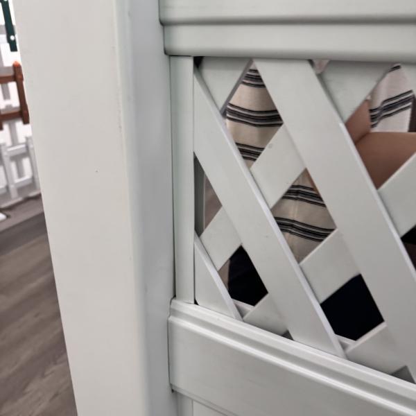 Quality Low Maintenance White Privacy PVC Fence Pannels Sustainable Vinyl for sale