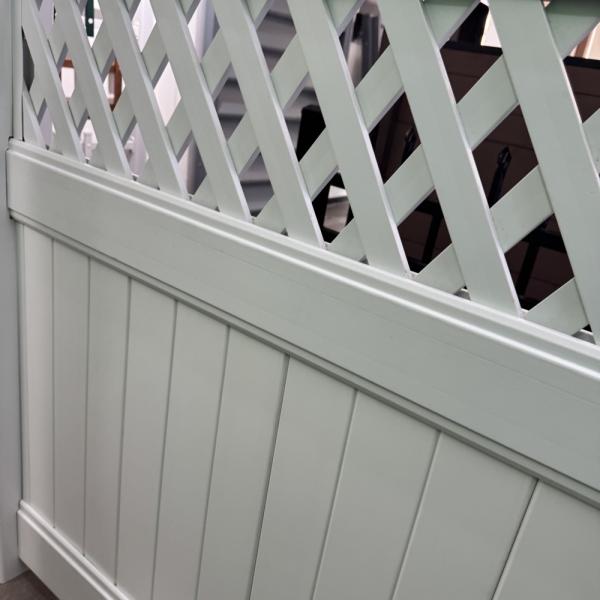 Quality Wind Protection Privacy Fence Panels Pvc Effortless Maintenance Cheap Plastic Fence Panels for sale