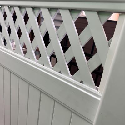 Cina Pannelli per recinzione in vinile PVC extra resistenti, a prova di raggi UV, manutenzione senza sforzo in vendita