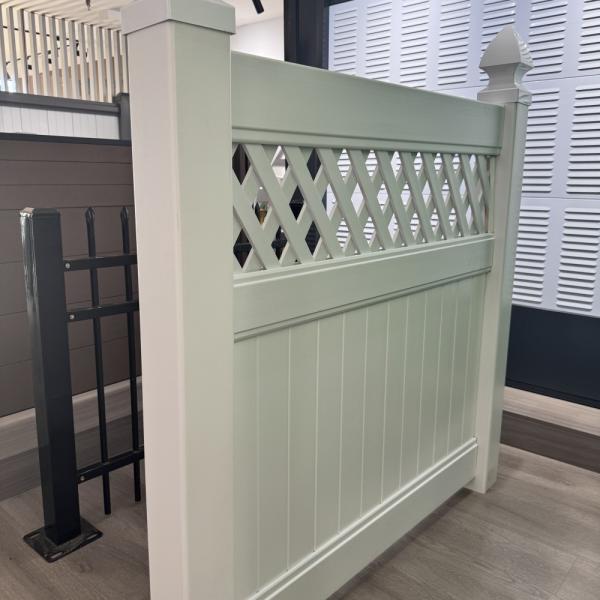 Quality Low Maintenance Privacy Vinyl Pvc Fencing Panels UV Protection for sale