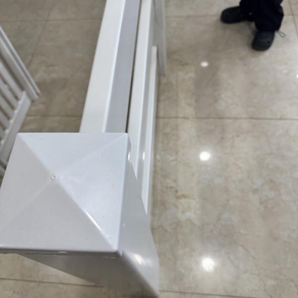Quality White Vinyl Horse Fence 1.5m High PVC With High Temp Resistance for sale