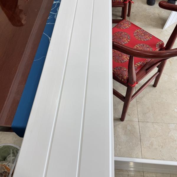 Quality Installation Friendly White Plastic Privacy Fence Durable Column 2590mm for sale
