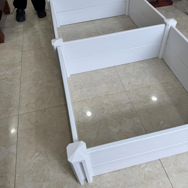 Quality Custom Size Recyclable PVC Planter Box OEM Service Insect Resistant for sale