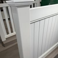 China UV Protection PVC 6x8 Vinyl Fence Panels 2.44m Wide Easy Install for sale