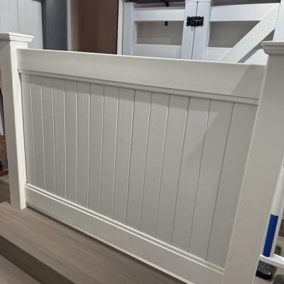 중국 방수 PVC 프라이버시 외관 비닐 울타리 1820mm 높이 6ft*8ft 판매용