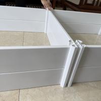 Quality White Raised PVC Planter Box Comfortable Height Rot Resistant for sale