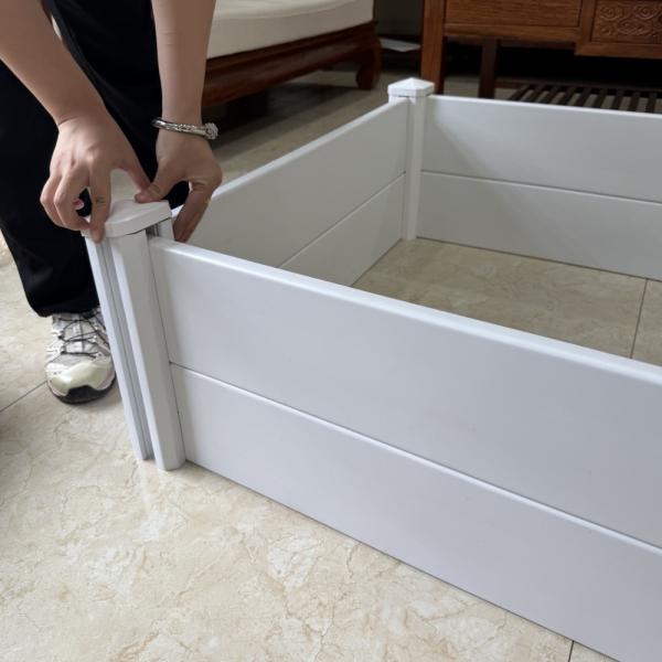 Quality Stylish Waterproof Planter Box Pvc Landscape Decoration Easy To Clean for sale