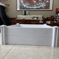 Quality Rectangle White Pvc Planter Boxes For Farm UV Resistant Rot Resistant Insect for sale