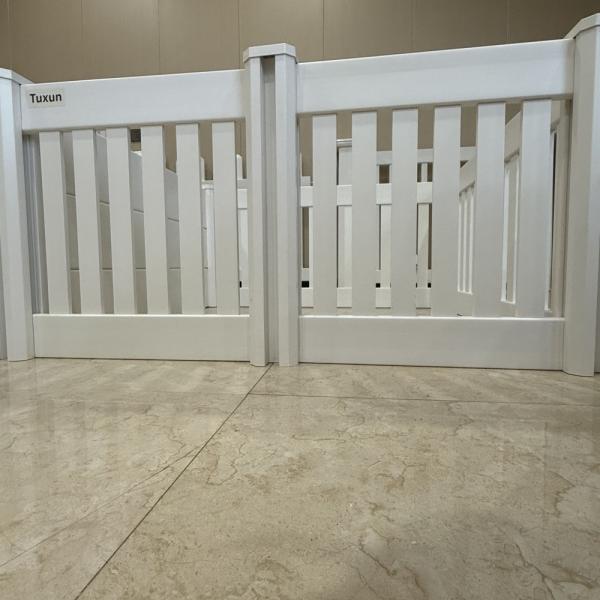 Quality PVC Dog Whelping Box White Pet Fence For Homes Gardens Patios Balconies for sale