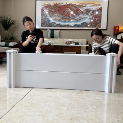 China Eco Friendly White Pvc Planter Boxes Sustainable Choice Gardening Decoration for sale