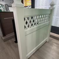 China Custom Design PVC Privacy Fence Custom Design for sale