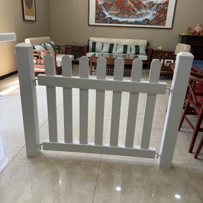 China Spliceable DIY Household PVC Picket Safety Fence 4ft High for sale