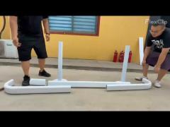 Factory Direct sales pvc horse running fence