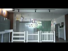 Recinzione sicura per cavalli in PVC per allevamento di cavalli, recinzione per cavalli in vinile a 3 binari