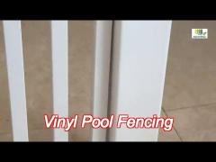 durability vinyl pool fencing versatile styles 8*4ft cost effective