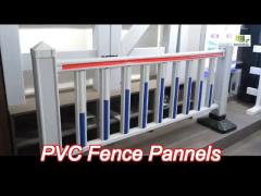 installation friendly vinyl fence panels for sale 1.83m high adjustable size