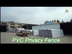 eco friendly pvc privacy fence 8ft wide waterproof vinyl white privacy fence