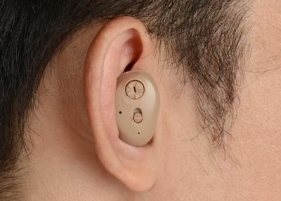 China Invisible ITE Hearing Aids Amplifier , Inner Ear Hearing Aids For TV Music Talking for sale
