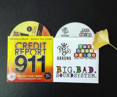 China cd replication with mini cd jackets packing, cd replication with cardboard sleeves packing for sale