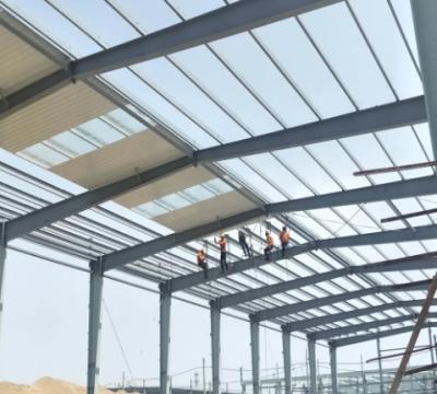 China High Strength Steel Structure Workshop Low Carbon Steel Structure Factory Building for sale