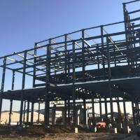 China Easy Build Light Steel Structure Workshop Warehouse Building Construction Steel Frame for sale