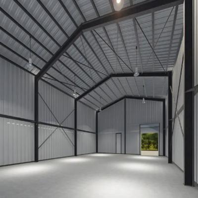 China Welded Commercial Lightweight Steel Frame Construction H Shape For Workshop for sale