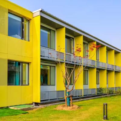 China Q235 Q355 Metalen gebouwen Huizen Pakhuizen Woonschool Staalbouw for sale