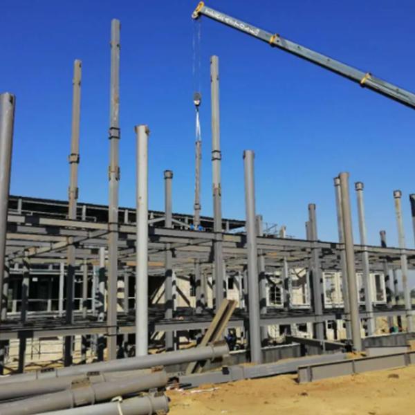 Quality Anti Corrosion Prefabricated Steel Building Q355b Welded Modular Steel Structure for sale