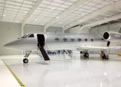 Cina Big Span Dxf Struttura in acciaio Hangar Q235 Sezione H Hangar aerei in vendita