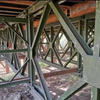 China One Stop Supply Modular Q235 Steel Structure Bridges High Corrosion Resistance for sale