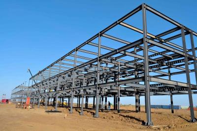 China Estruturas de aço pré-fabricadas Edifícios industriais pré-fabricados à venda